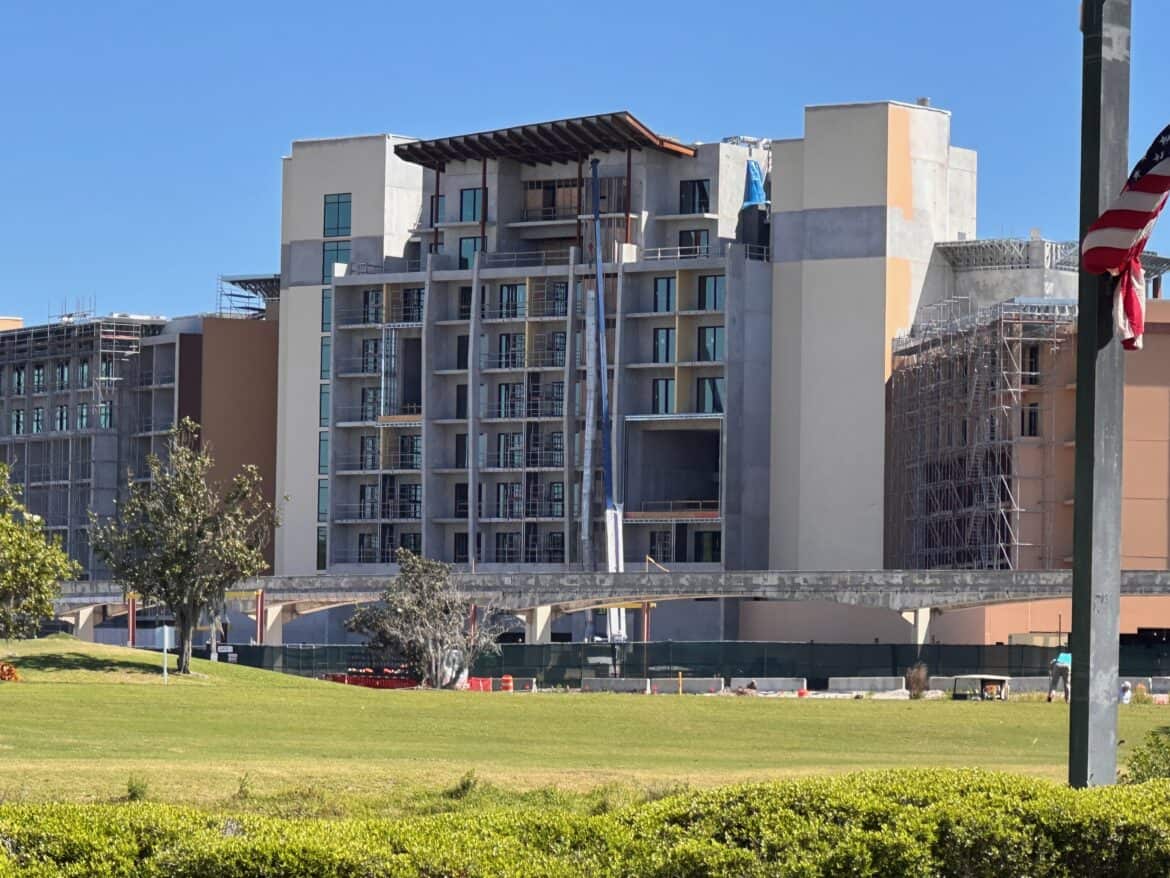 The Latest DVC Tower Updates at Disney’s Polynesian Village Resort ...