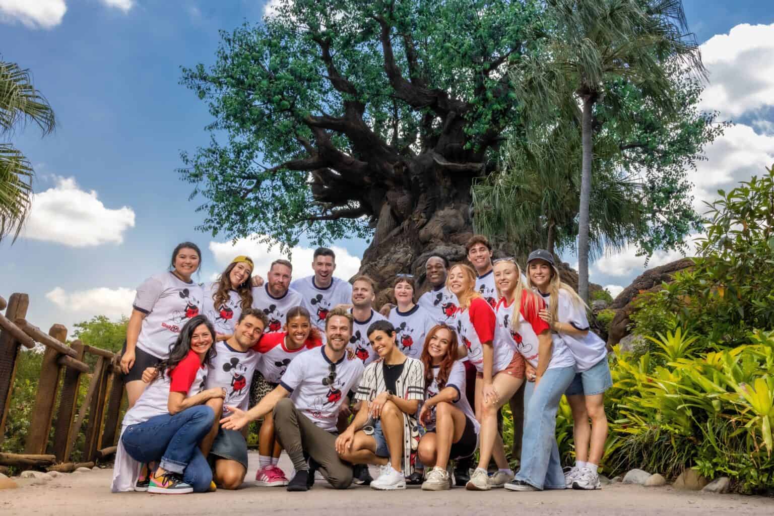 Derek and Hayley Hough Visit Disney’s Animal Kingdom | Chip and Company