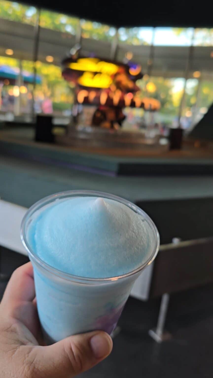 We tried the Sully Slush at Cosmic Rays in the Magic Kingdom | Chip and ...