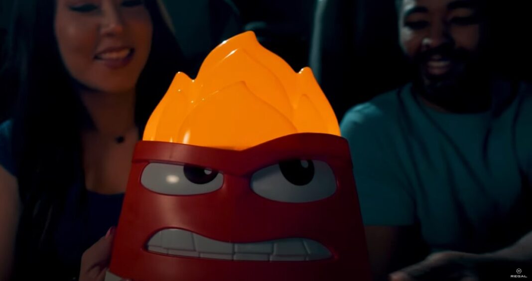 Anger Popcorn Bucket and More Coming to Regal Theaters for Pixar's ...