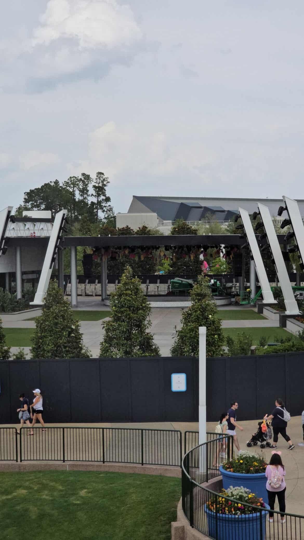 EPCOT CommuniCore Plaza Construction Nears Completion | Chip and Company