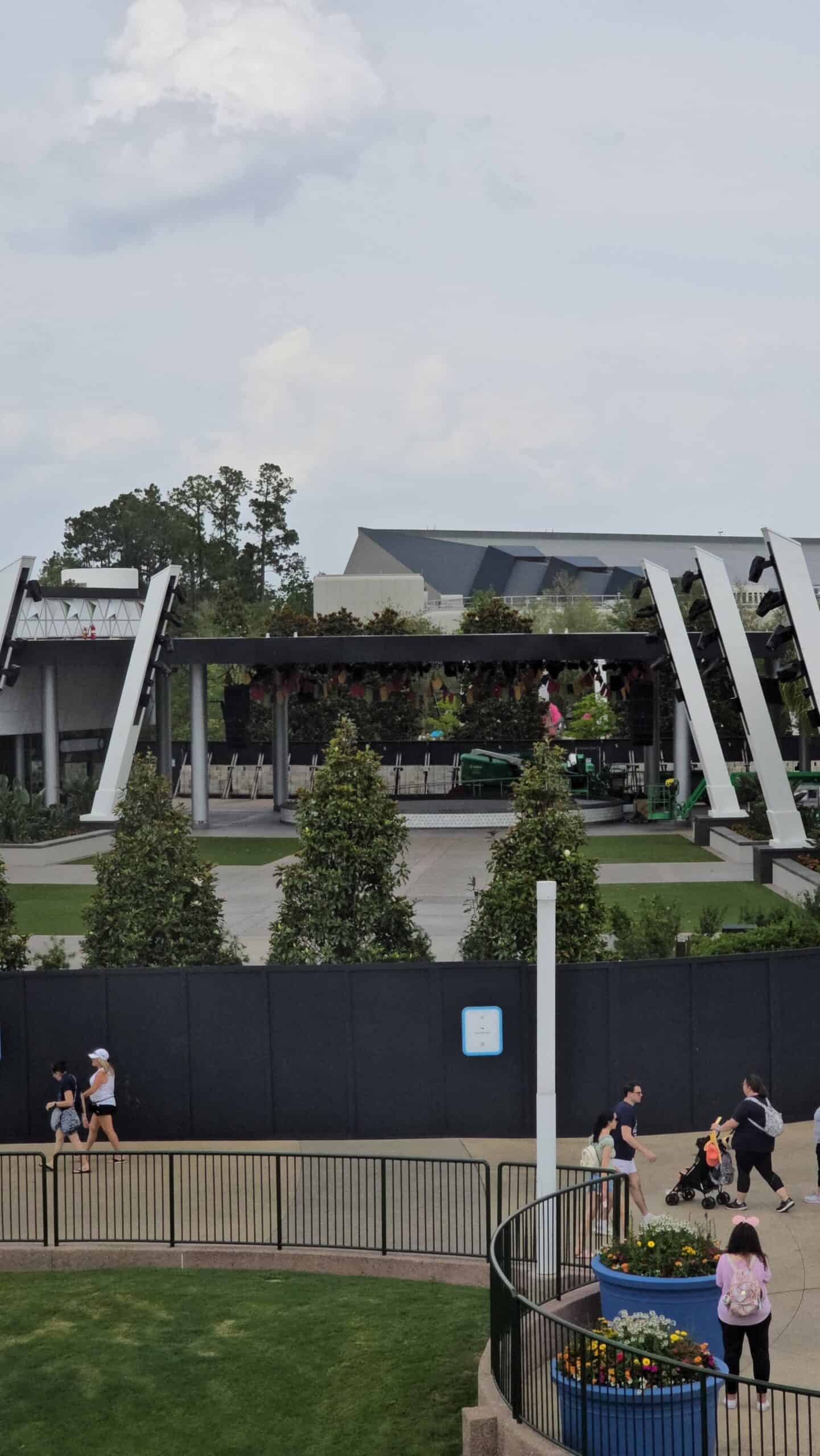 EPCOT CommuniCore Plaza Construction Nears Completion | Chip and Company