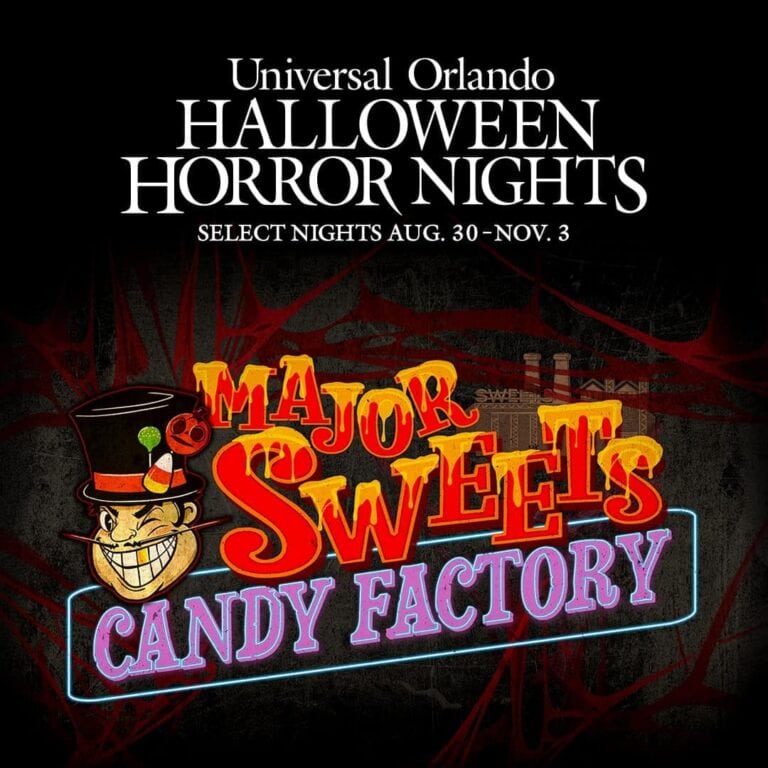 Halloween Horror Nights Announcement: Major Sweets Candy Factory ...