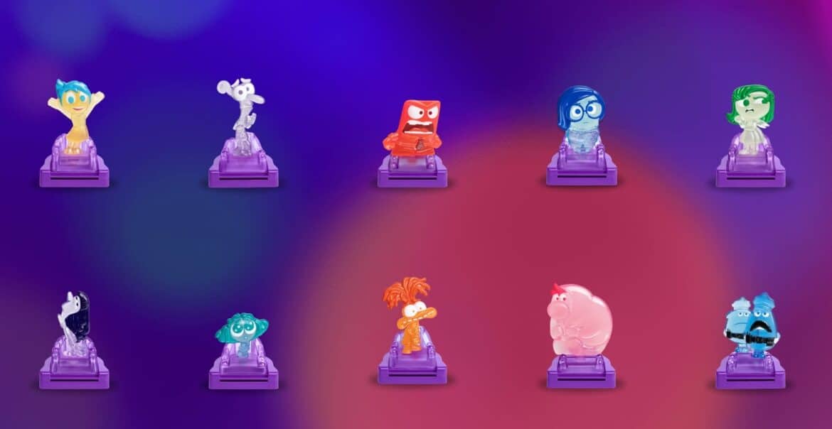 New Inside Out 2 Happy Meal Toys Now at McDonalds | Chip and Company