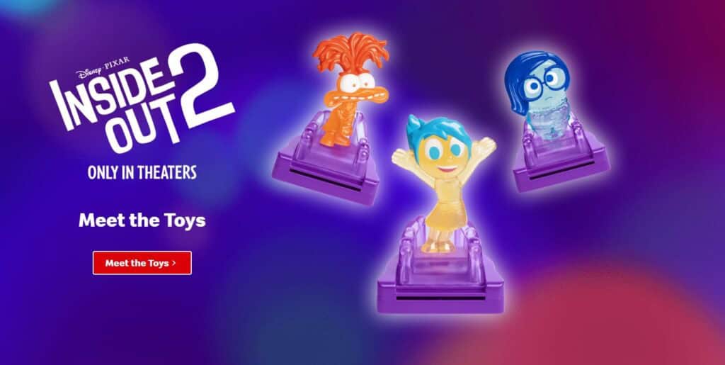 New Inside Out 2 Happy Meal Toys Now at McDonalds | Chip and Company