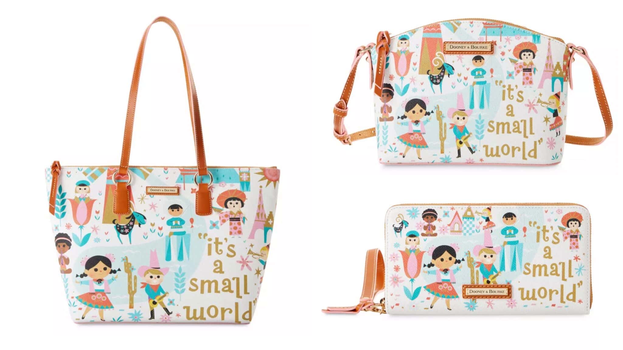 New It's a Small World Dooney and Bourke Collection Now at The Disney ...