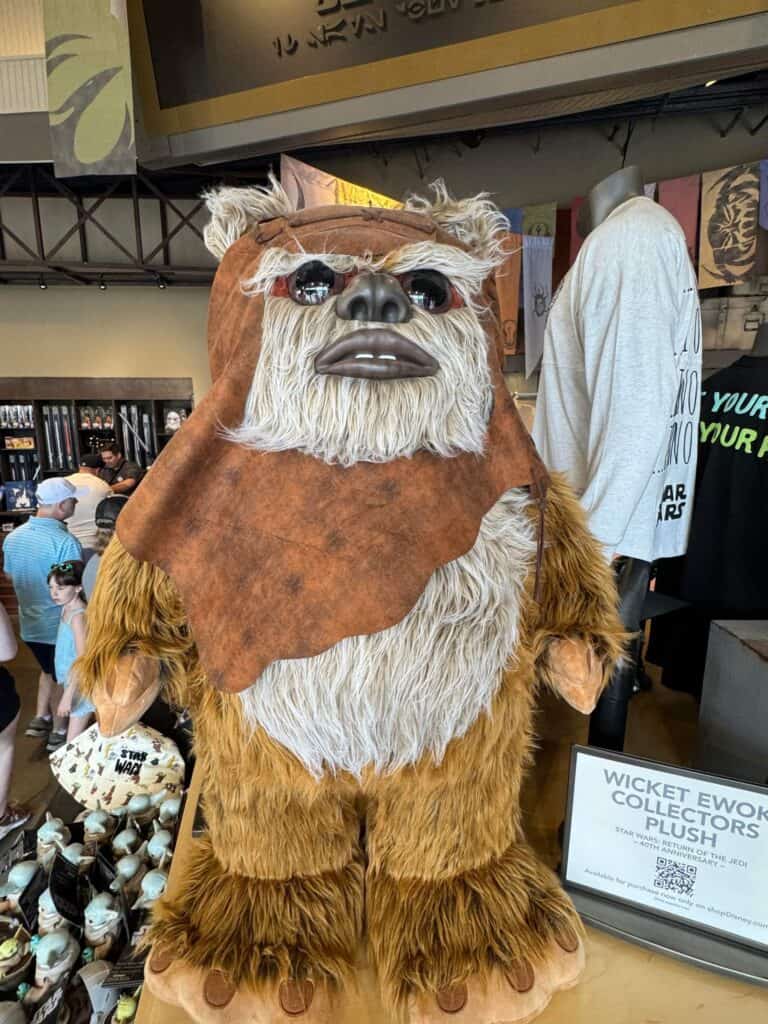 New Wicket Ewok Collectors Figure Available Now at Disney Springs ...