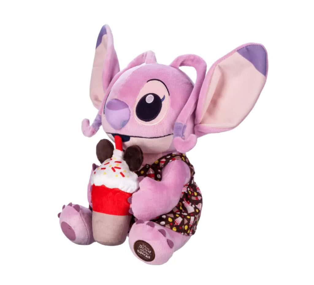 New Angel Ice Cream Stitch Attacks Snacks Plush Now at the Disney Store ...