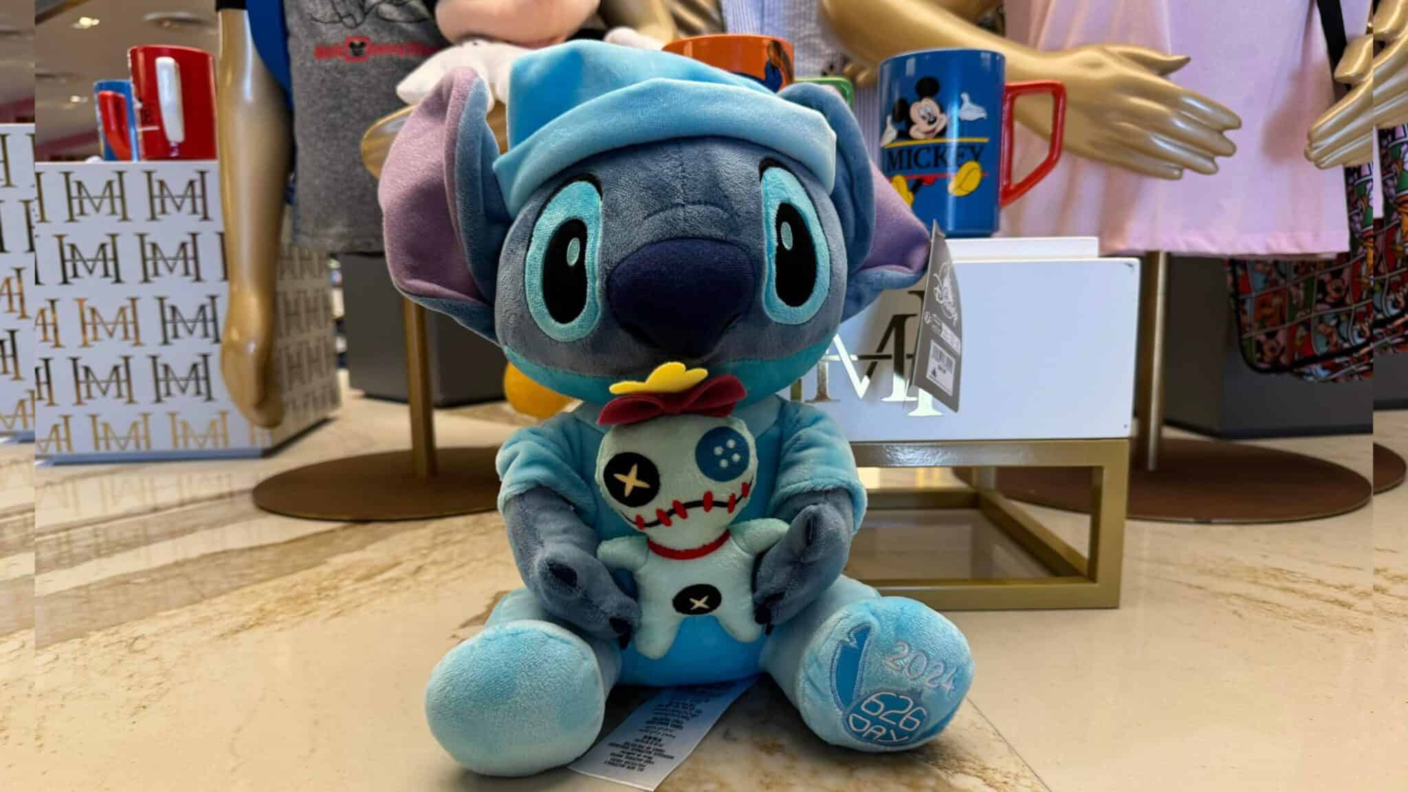 Our Favorite Alien Snuggles In! New Stitch 2024 626 Day Plush Landed at ...