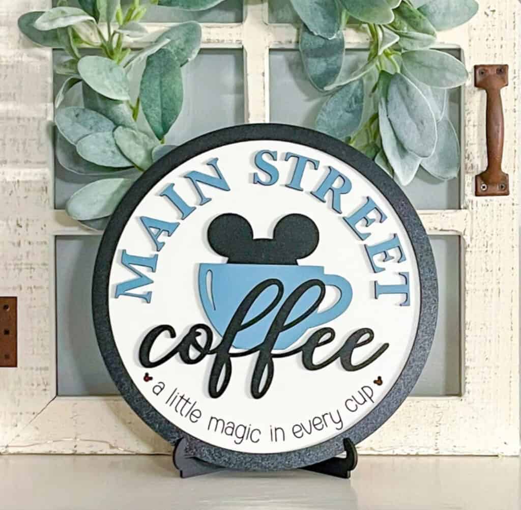 Brew Up Some Buzz: The Main Street Coffee Sign Is Perfect for Your Home ...