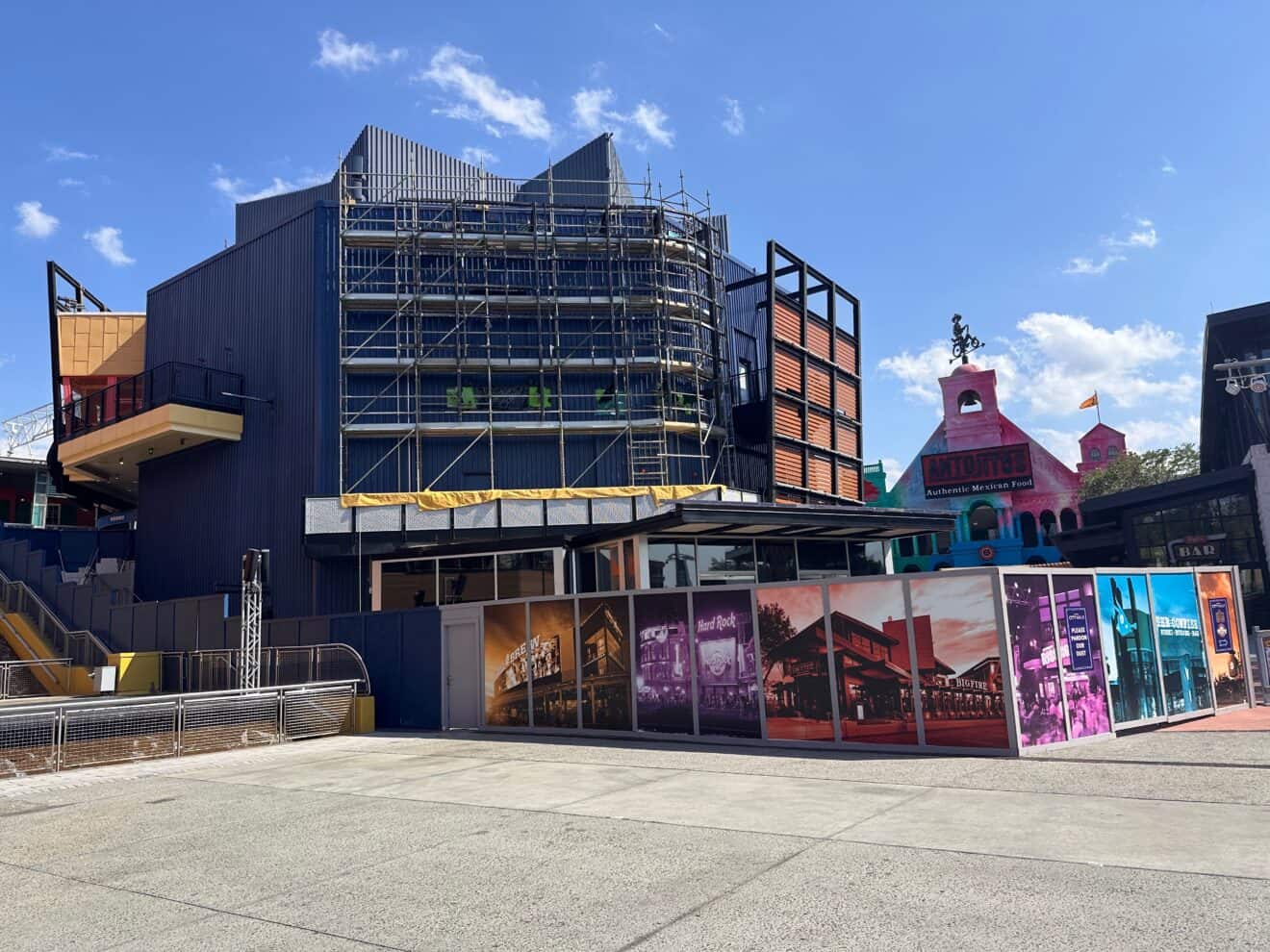 Progress on Universal Orlando Epic Universe Preview Center | Chip and ...