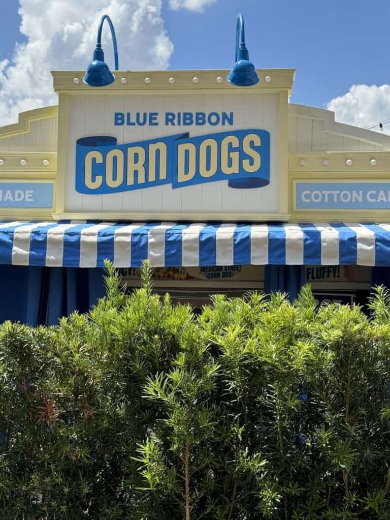 Menu Revealed for Blue Ribbon Corn Dogs at Disney's Boardwalk | Chip ...