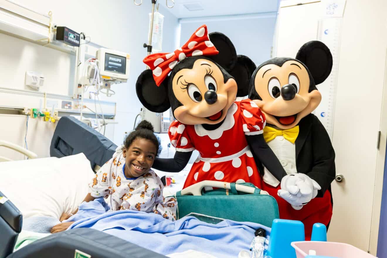 Mickey and Minnie Deliver Joy at Children’s Hospital of Orange County ...