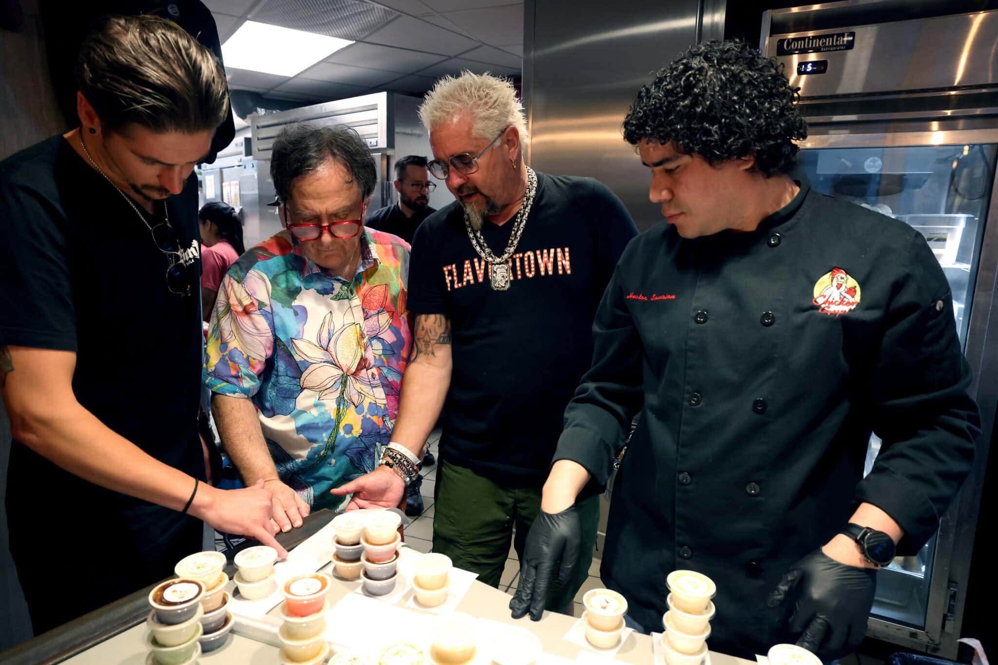 Celebrity Chef Guy Fieri Spotted Getting His Chicken Fix at Chicken Guy ...