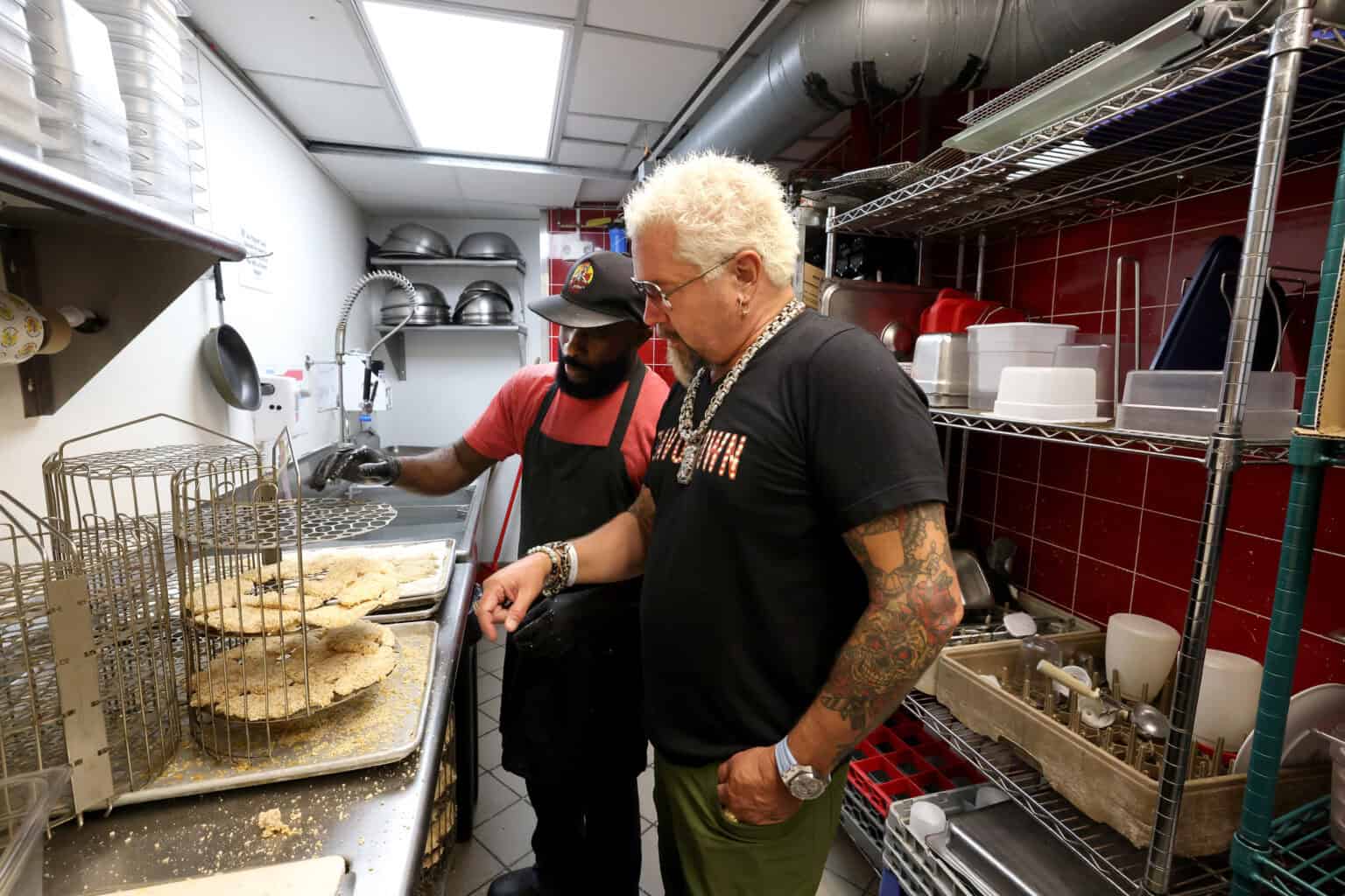 Celebrity Chef Guy Fieri Spotted Getting His Chicken Fix at Chicken Guy ...