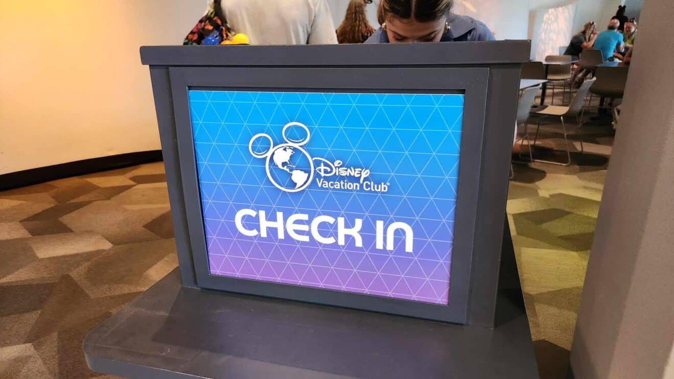 Check out the Temporary DVC Lounge at the Odyssey Building in Epcot ...