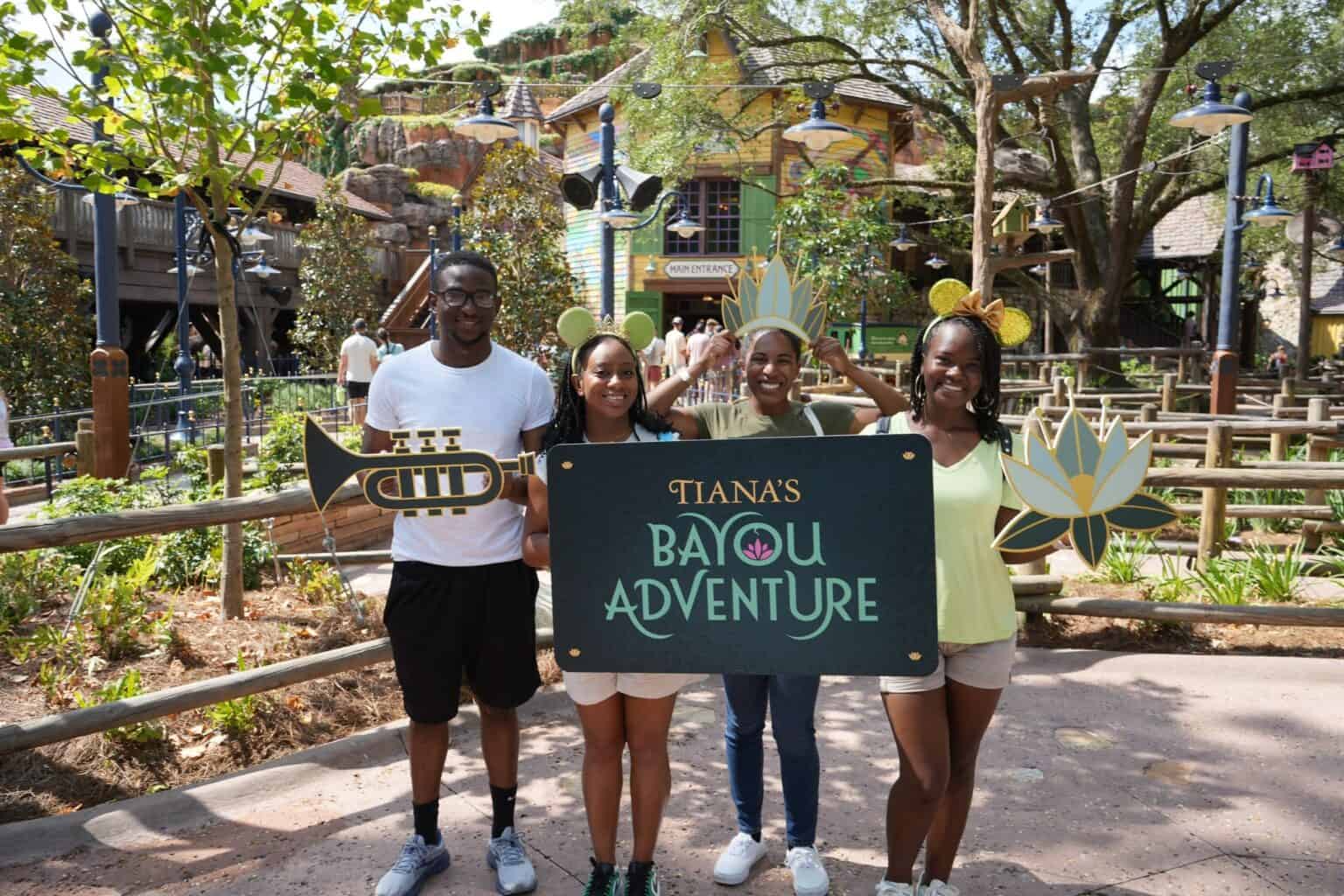 Disney Cast Members First to Experience Tiana's Bayou Adventure | Chip ...