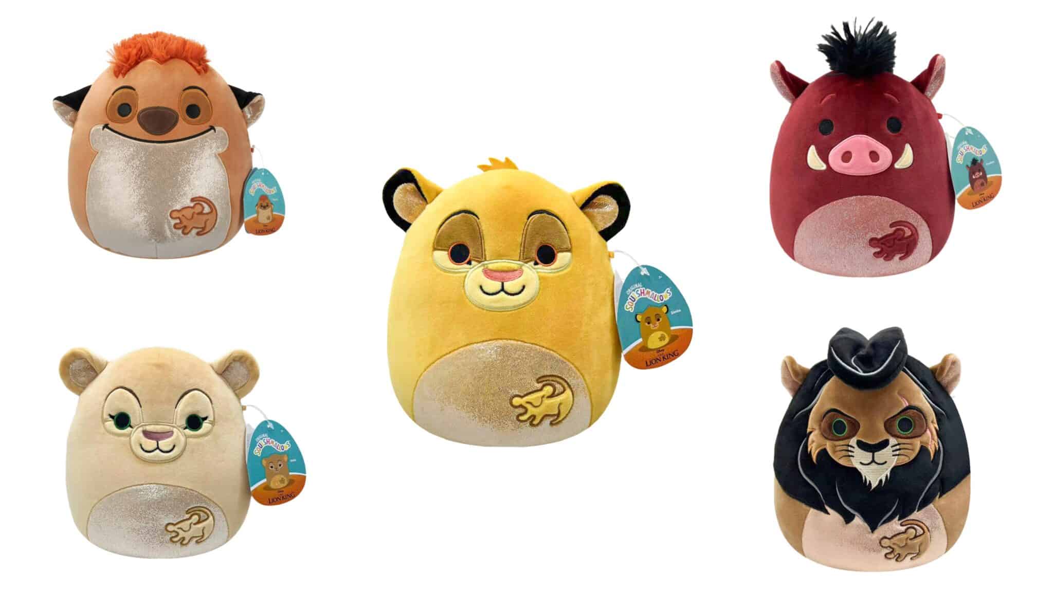 Roar into Cuteness: Lion King 30th Anniversary Squishmallows Collection ...