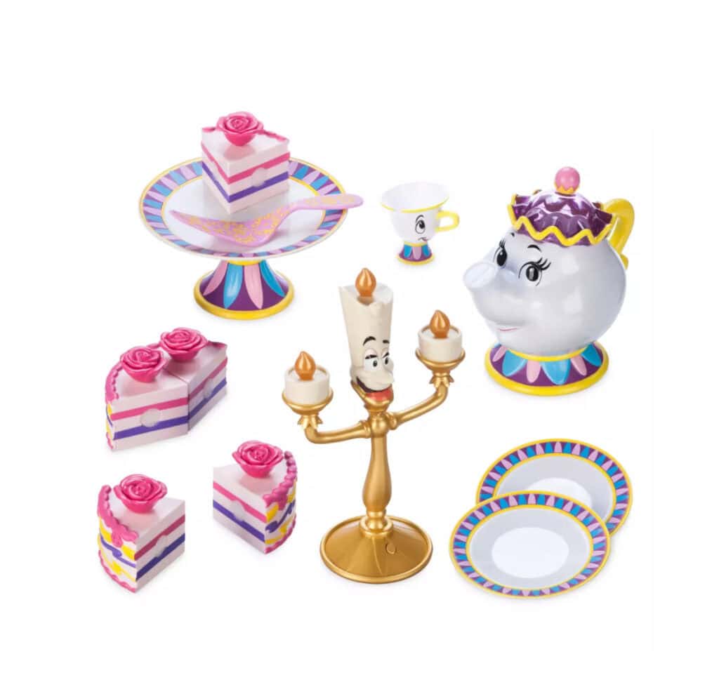 Be Our Guest for a Most Magical Tea Party with Belle Singing Tea Cart ...