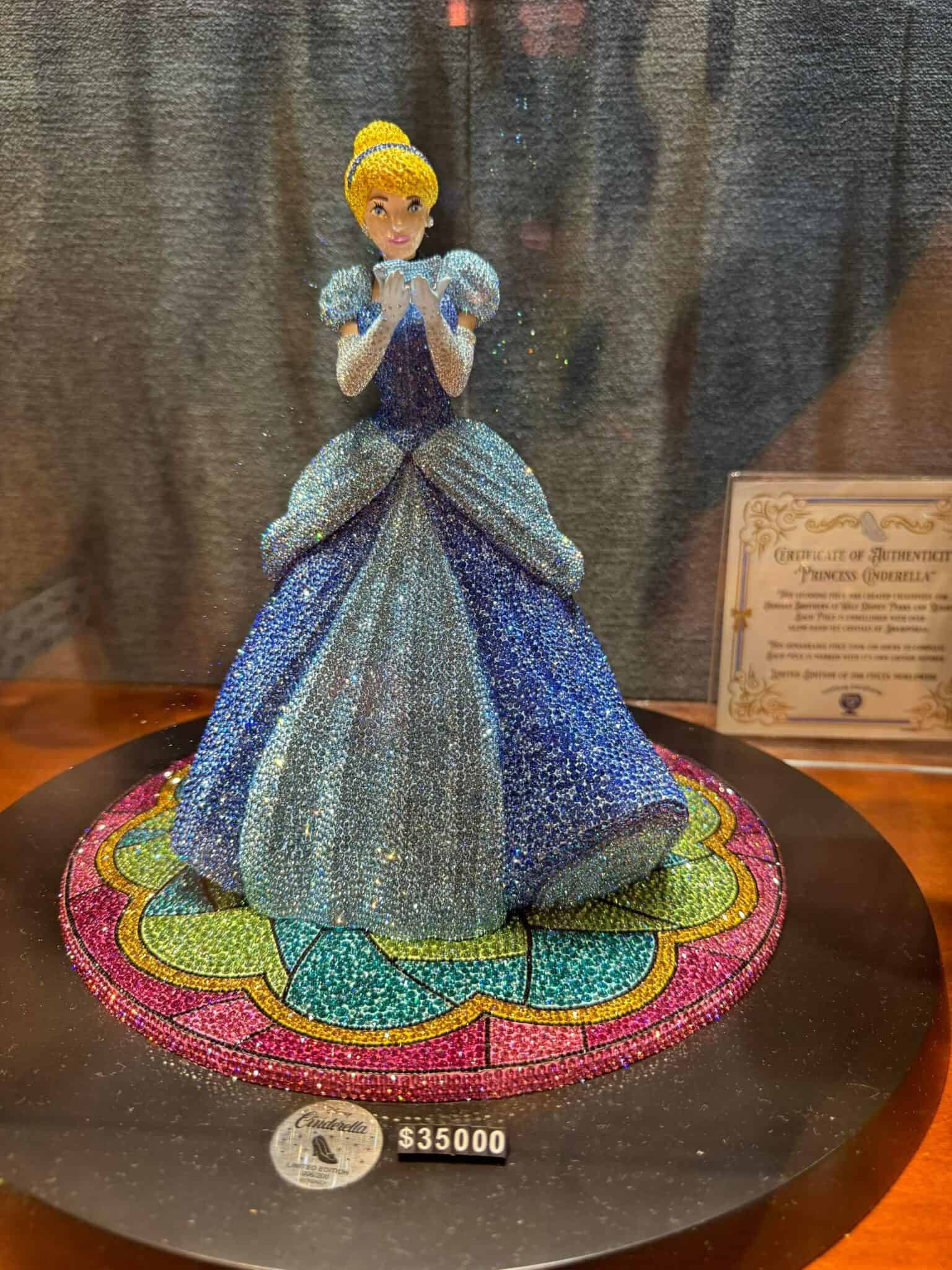 Own a Fairytale: Limited Edition Crystal Cinderella Statue by Arribas ...
