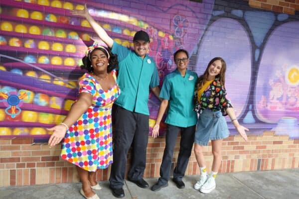 Kensington Tallman the Voice of Riley from Inside Out 2 Visits Pixar ...