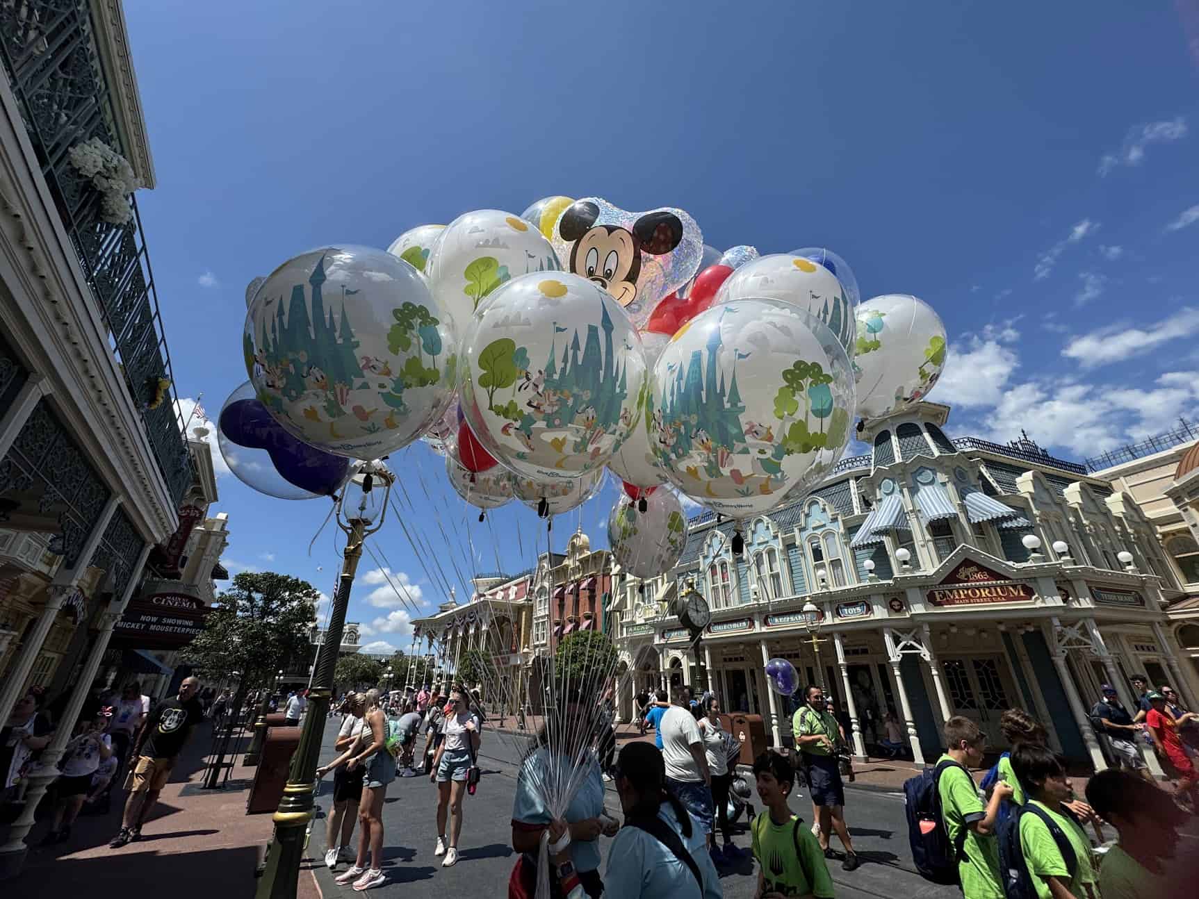 New ‘Play in the Park’ Balloon Debuts in the Magic Kingdom | Chip and ...