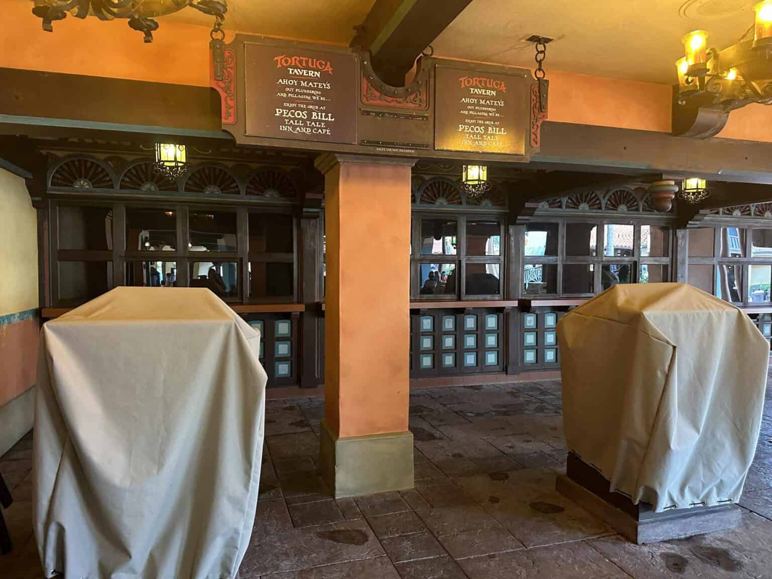 Tortuga Tavern Closed Indefinitely at the Magic Kingdom | Chip and Company