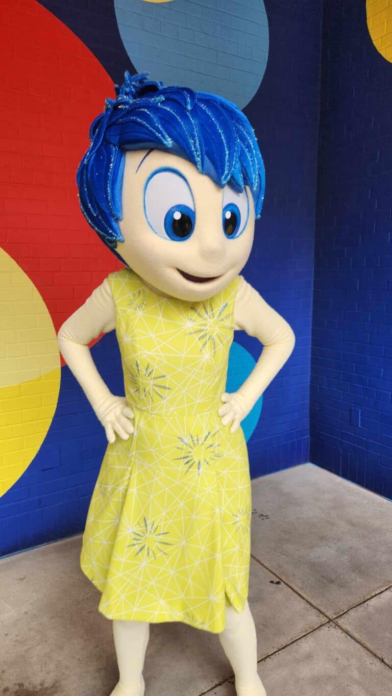 Joy from Inside Out Meet & Greet Opens at Hollywood Studios | Chip and ...