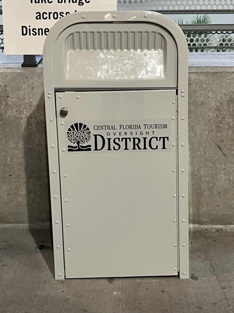 New Central Florida Tourism Oversight District Trash Cans Now at Disney ...