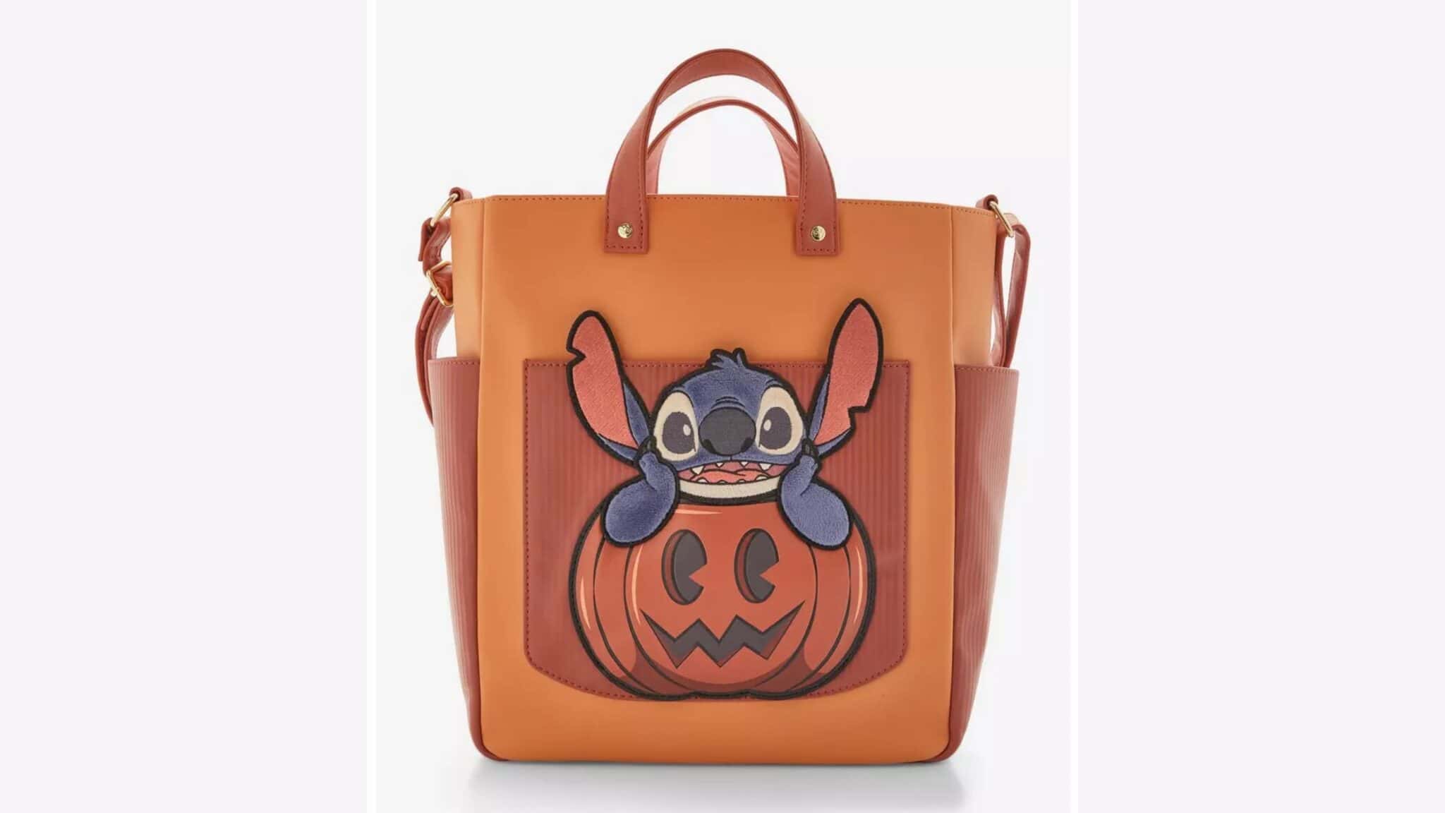 Fall in Love with Loungefly's Stitch Pumpkin Tote Bag at BoxLunch ...