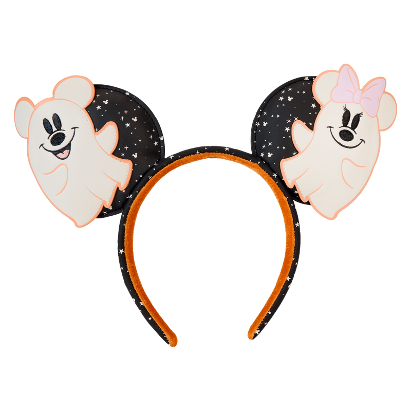 Boo-tiful and Glowing: The New Mickey and Minnie Floral Ghost Ear ...