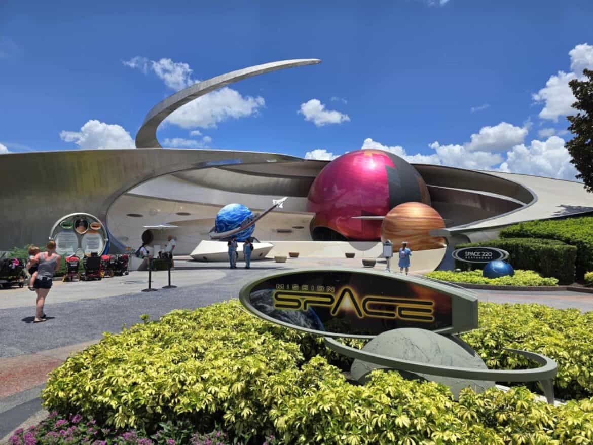 Mission: SPACE Mars Sculpture Undergoing Major Overhaul at EPCOT | Chip ...