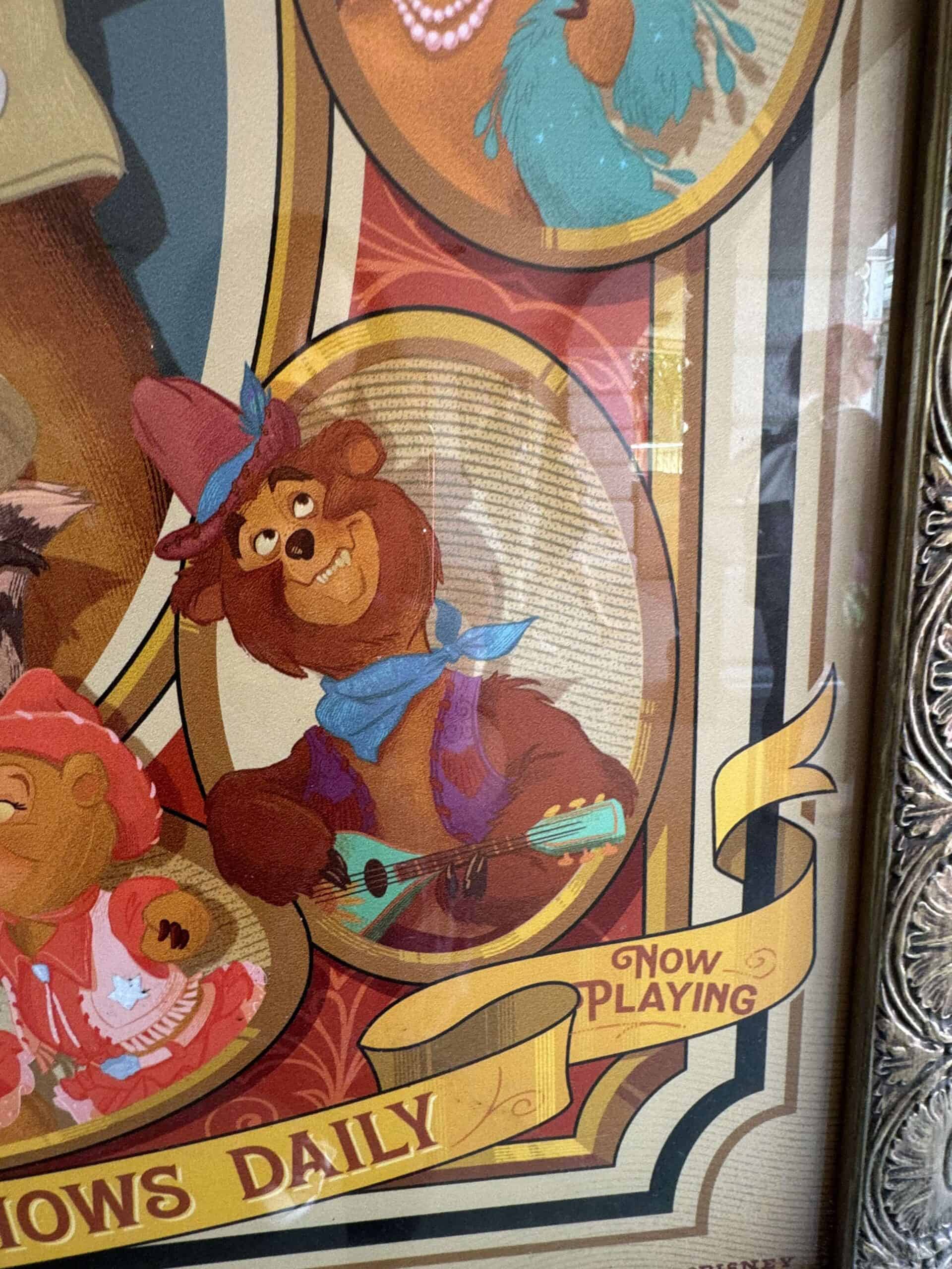 New Country Bear Musical Jamboree Poster Installed at Magic Kingdom ...