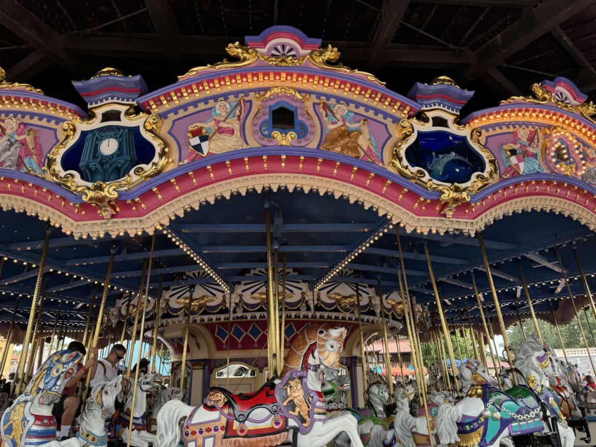 Prince Charming Carousel Refurbishment Nearly Complete in the Magic ...