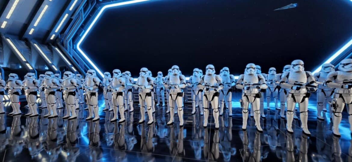 Star Wars: Rise of the Resistance Testing Single Rider Line in ...