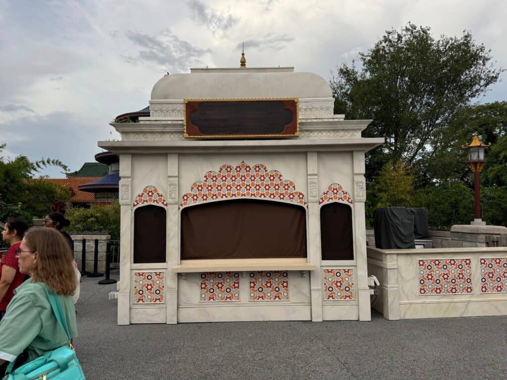 More Food Booths Out Now in EPCOT ahead of Food & Wine Festival | Chip and Company