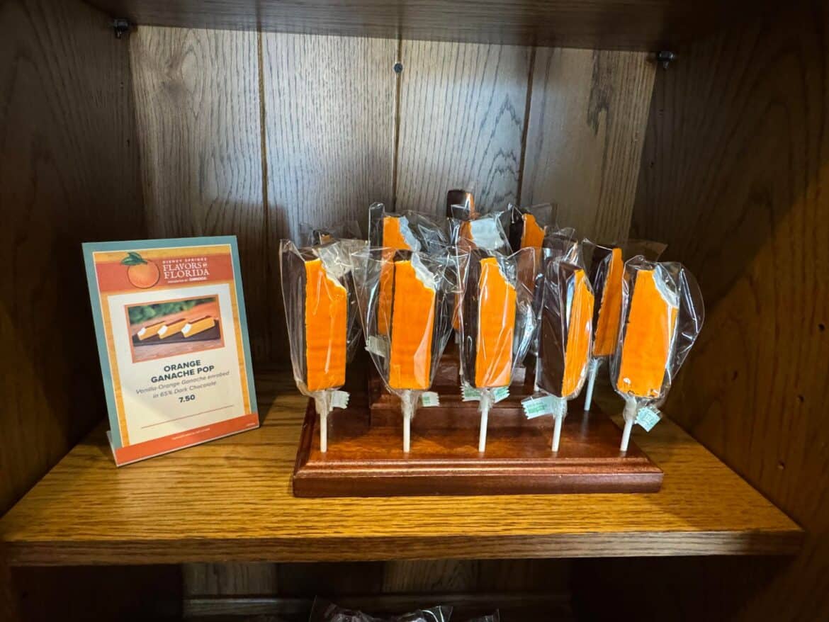 Check out the NEW Orange Ganache Pop from The Ganachery in Disney ...
