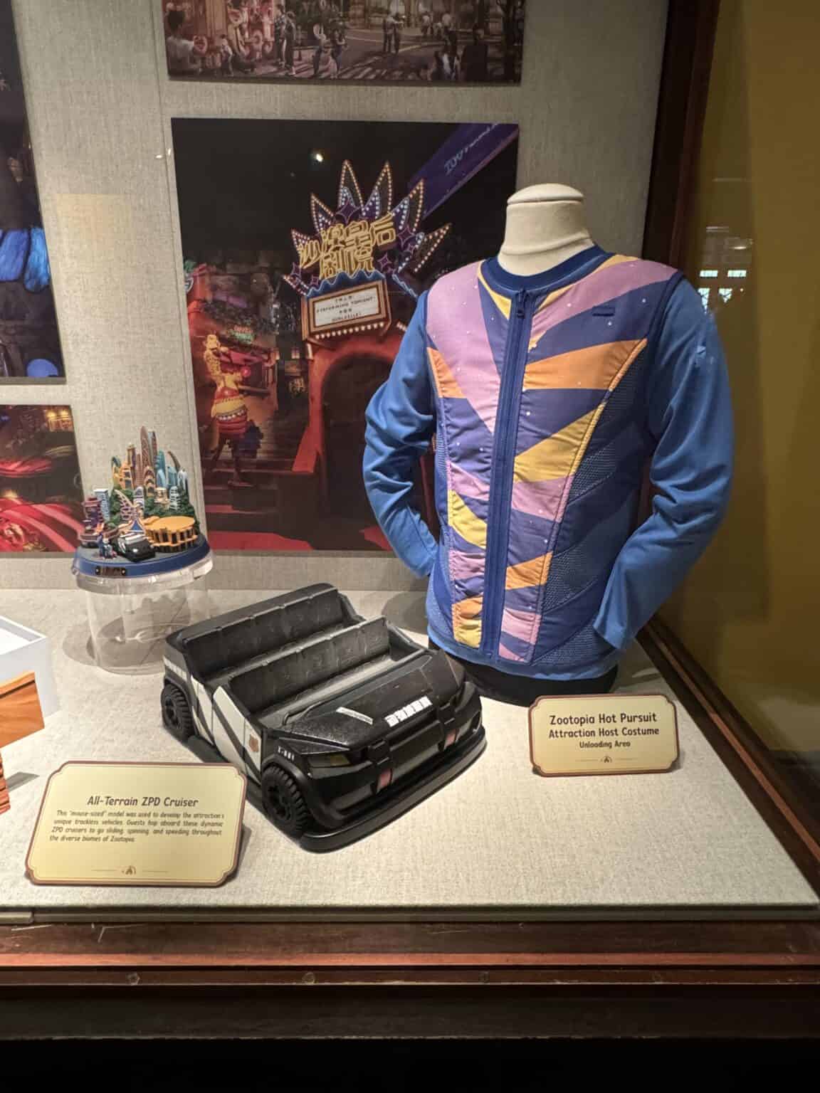 New Zootopia Hot Pursuit Attraction on Display in EPCOT's China ...
