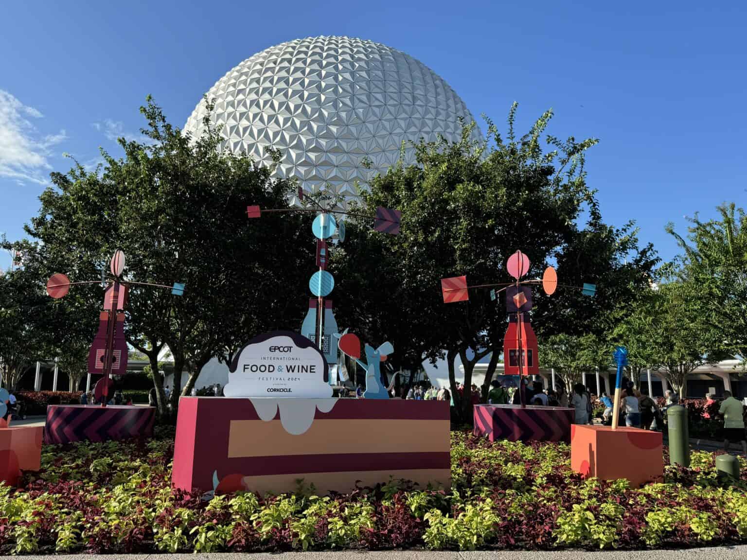 EPCOT International Food & Wine Festival Decorations for 2024 | Chip ...