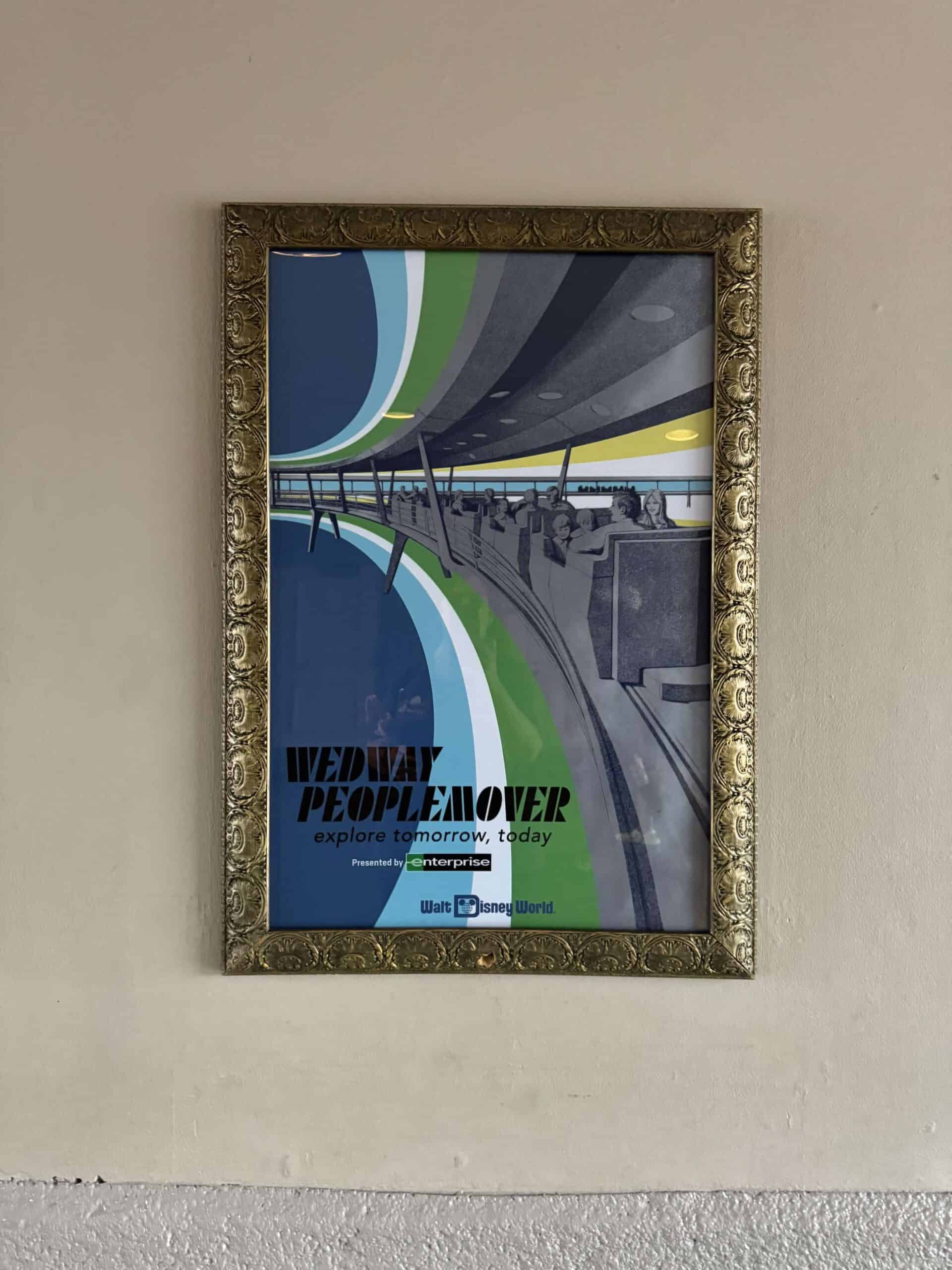 Enterprise Revs Up Magic Kingdom with New TRON and PeopleMover Posters ...