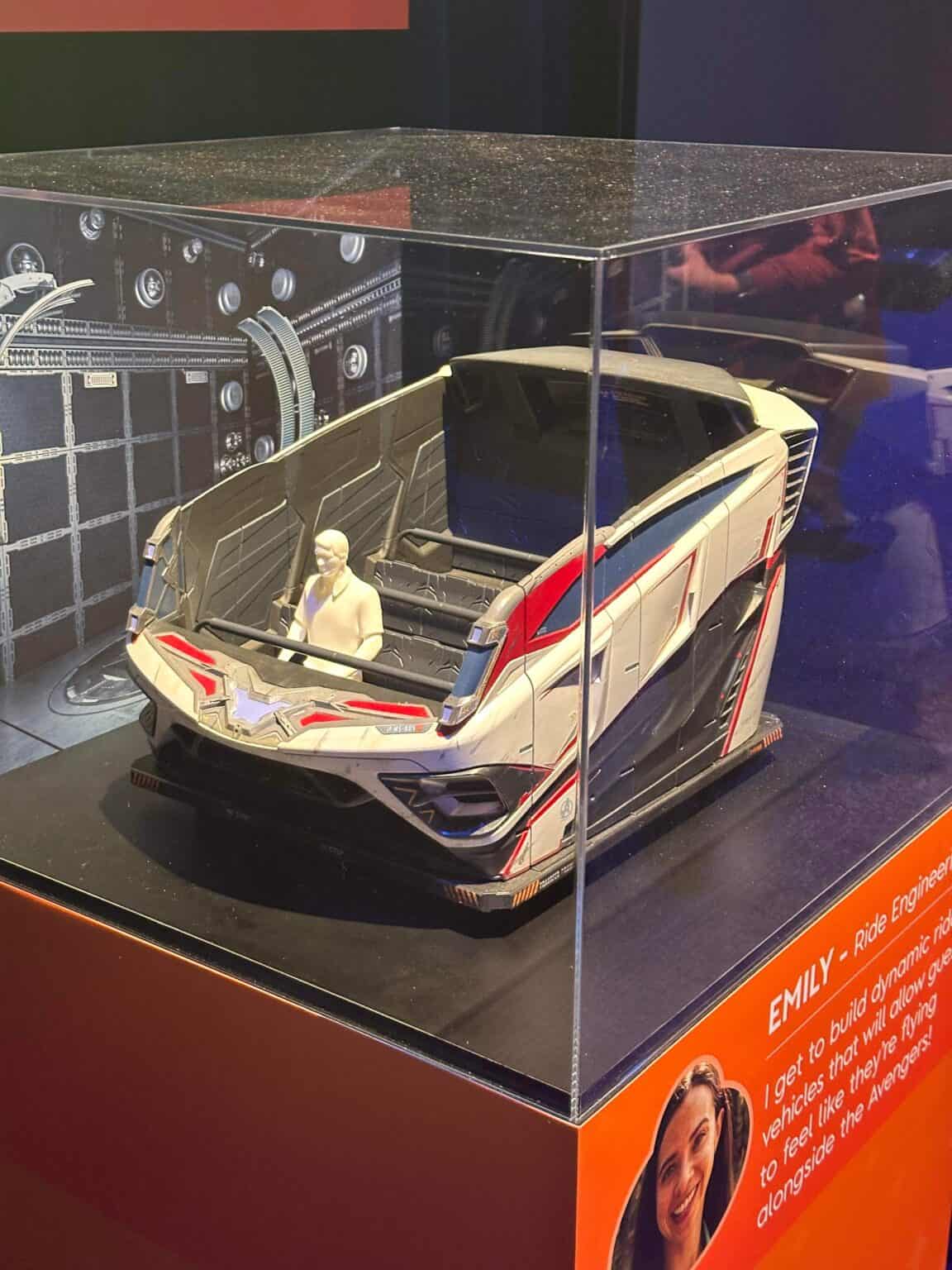 First Look at the Ride Vehicle for Avengers King Thanos Attraction ...