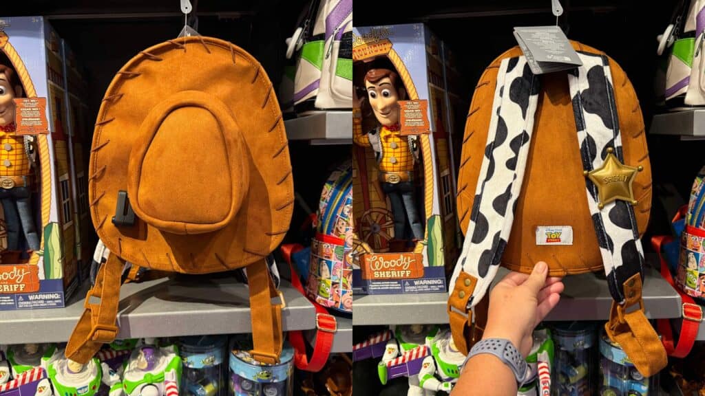 Howdy Partner! Check Out This Woody Sheriff Hat Backpack! | Chip and ...