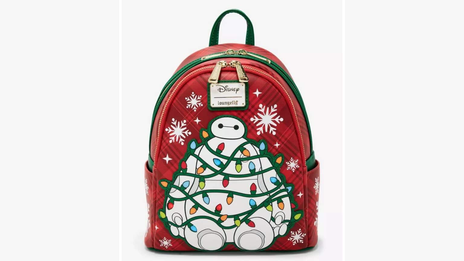 Light Up the Holidays with the Baymax Holiday Plaid Light-Up Mini ...