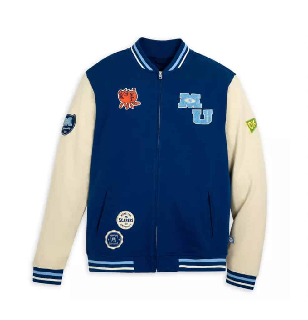 Score One for the Scream Team! New Monsters University Varsity Jacket ...