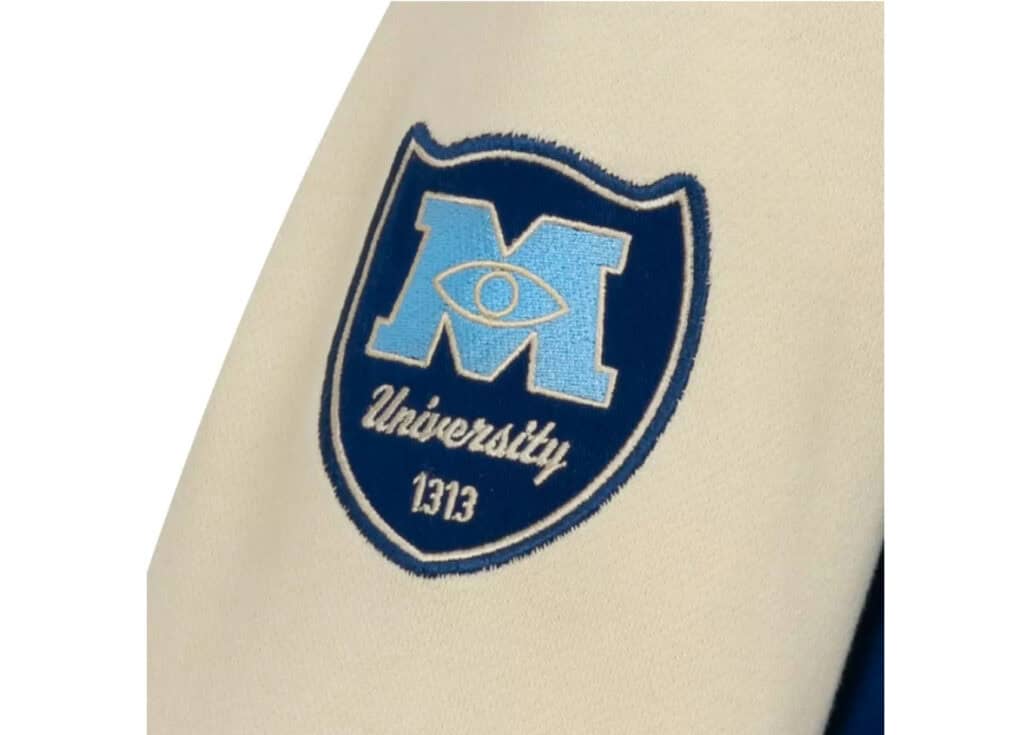 Score One for the Scream Team! New Monsters University Varsity Jacket ...