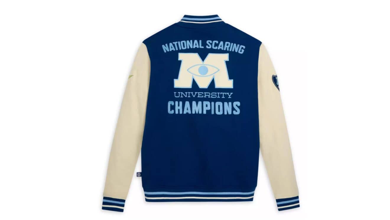 Score One for the Scream Team! New Monsters University Varsity Jacket ...