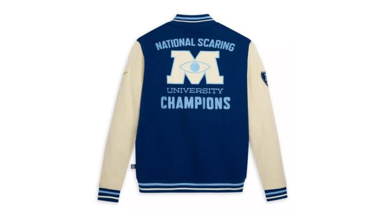 Score One for the Scream Team! New Monsters University Varsity Jacket ...
