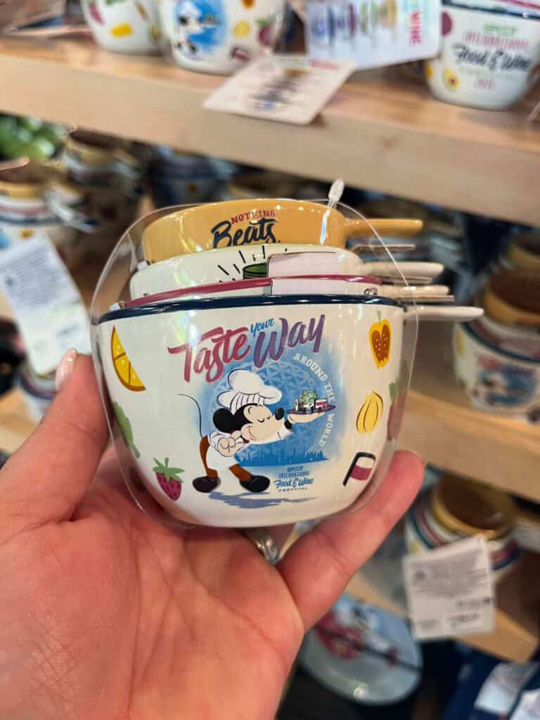 Mickey and Minnie Food and Wine Merch at Epcot! | Chip and Company