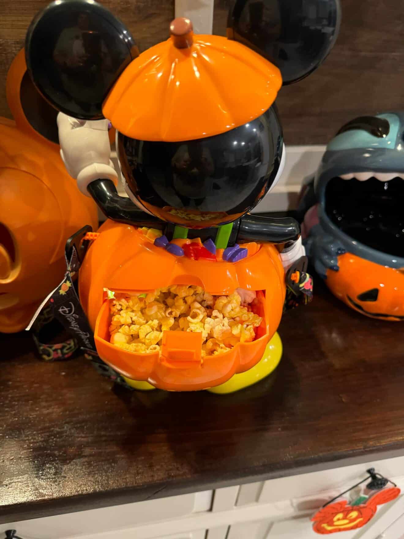 New Mickey Pumpkin Popcorn Bucket Casts a Spell on Walt Disney World ...