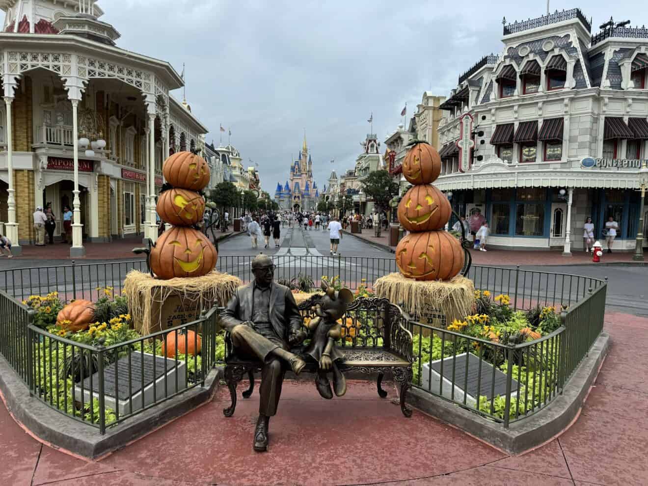 Halloween Decorations Arrive in the Magic Kingdom Ahead of Mickey’s Not ...